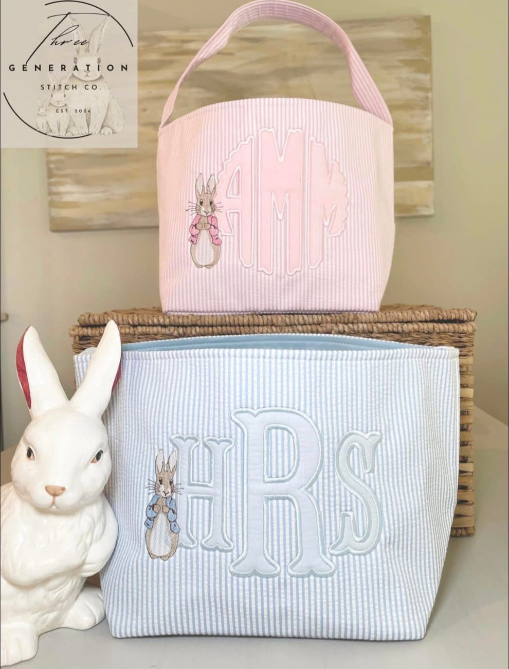 Easter Basket – Three Generation Stitch Co.